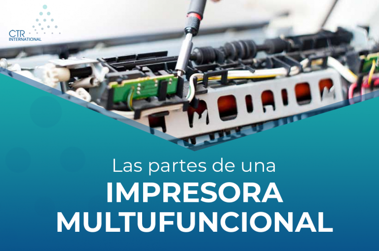 Las partes de una impresora multifuncional